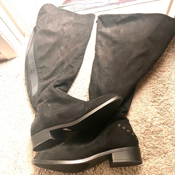 torrid | Shoes | Torrid Thigh Length Boots Super Wide 3 | Poshmark